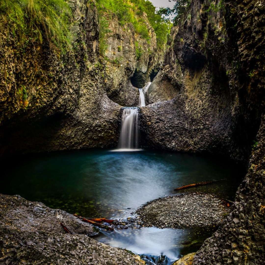 Parque Inglés después de las Siete Tazas - Parque Nacional Radal Siete ...
